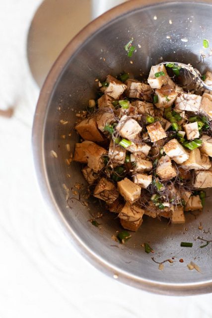 Tofu Poke - Onolicious Hawaiʻi