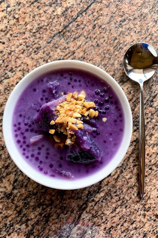 Purple Sweet Potato Tapioca - Onolicious Hawaiʻi