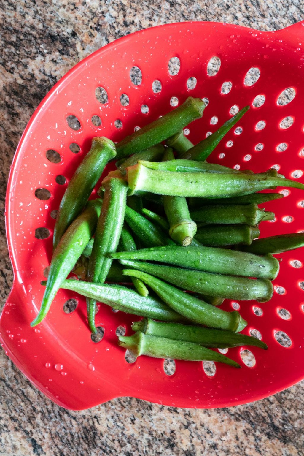 Boiled Okra - Onolicious Hawaiʻi