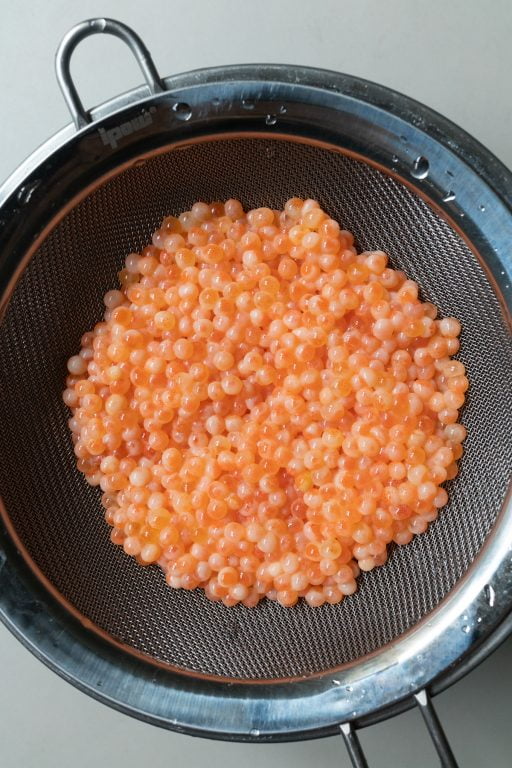 Ikura (Cured Salmon Roe) - Onolicious Hawaiʻi
