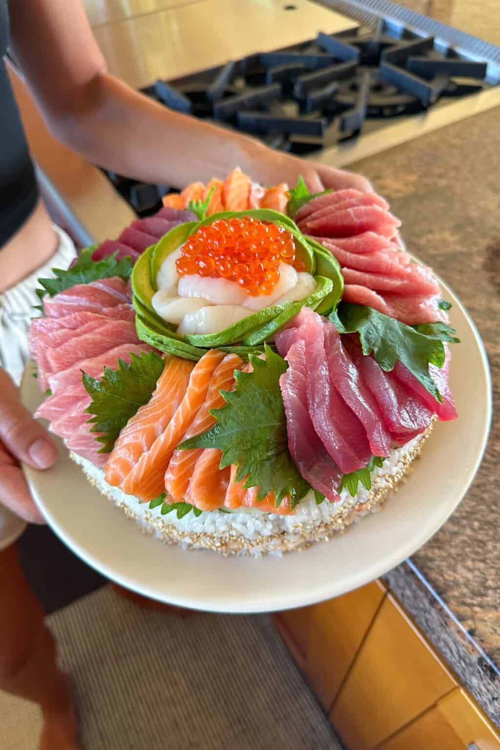 Sushi Cake - Onolicious Hawaiʻi