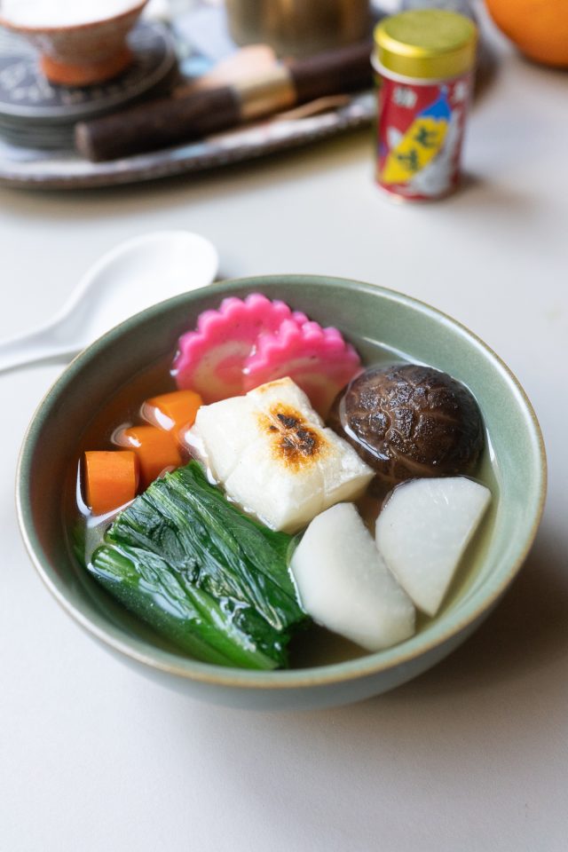 Ozoni (Japanese New Year Mochi Soup) - Onolicious Hawaiʻi
