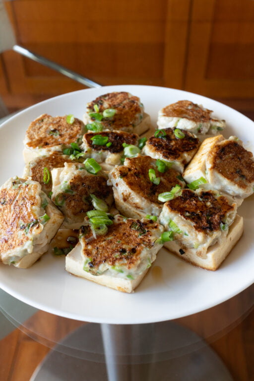 Fish Paste Stuffed Tofu - Onolicious Hawaiʻi