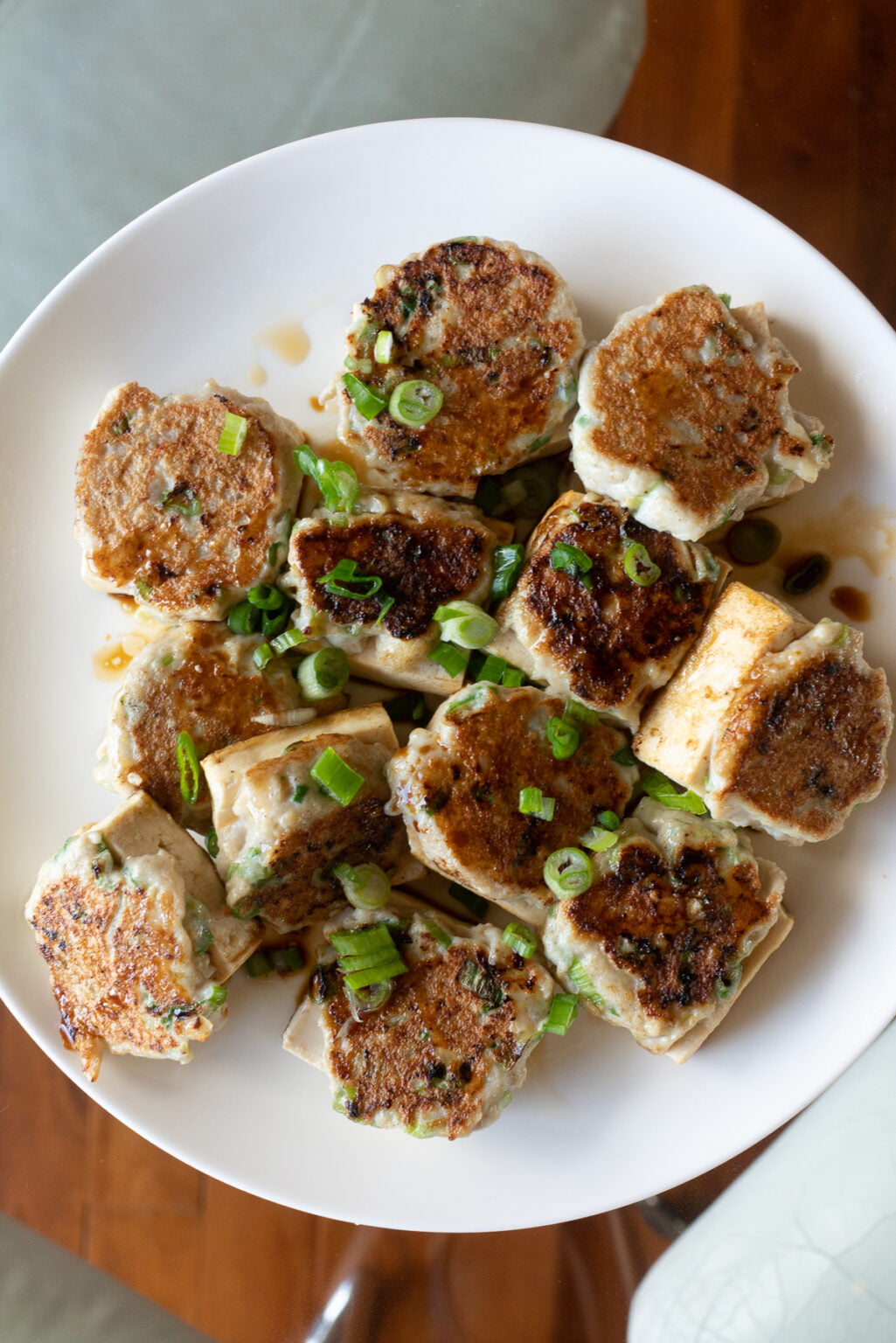 Fish Paste Stuffed Tofu - Onolicious Hawaiʻi