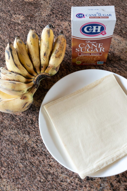 Banana Lumpia - Onolicious Hawaiʻi