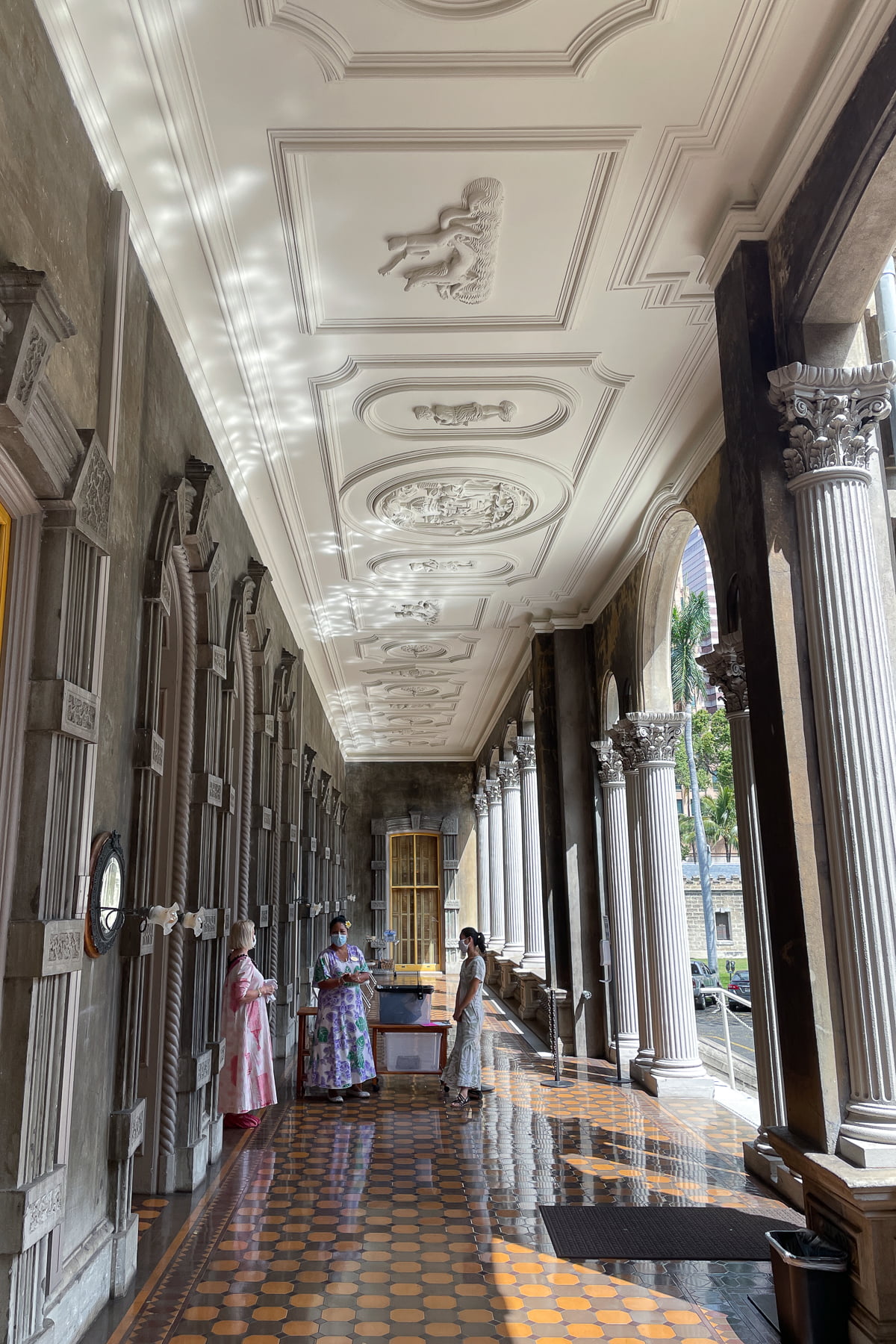 Inside Iolani Palace