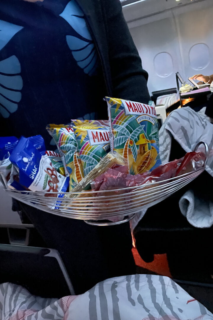 Hawaiian Airlines First Class - Onolicious Hawaiʻi