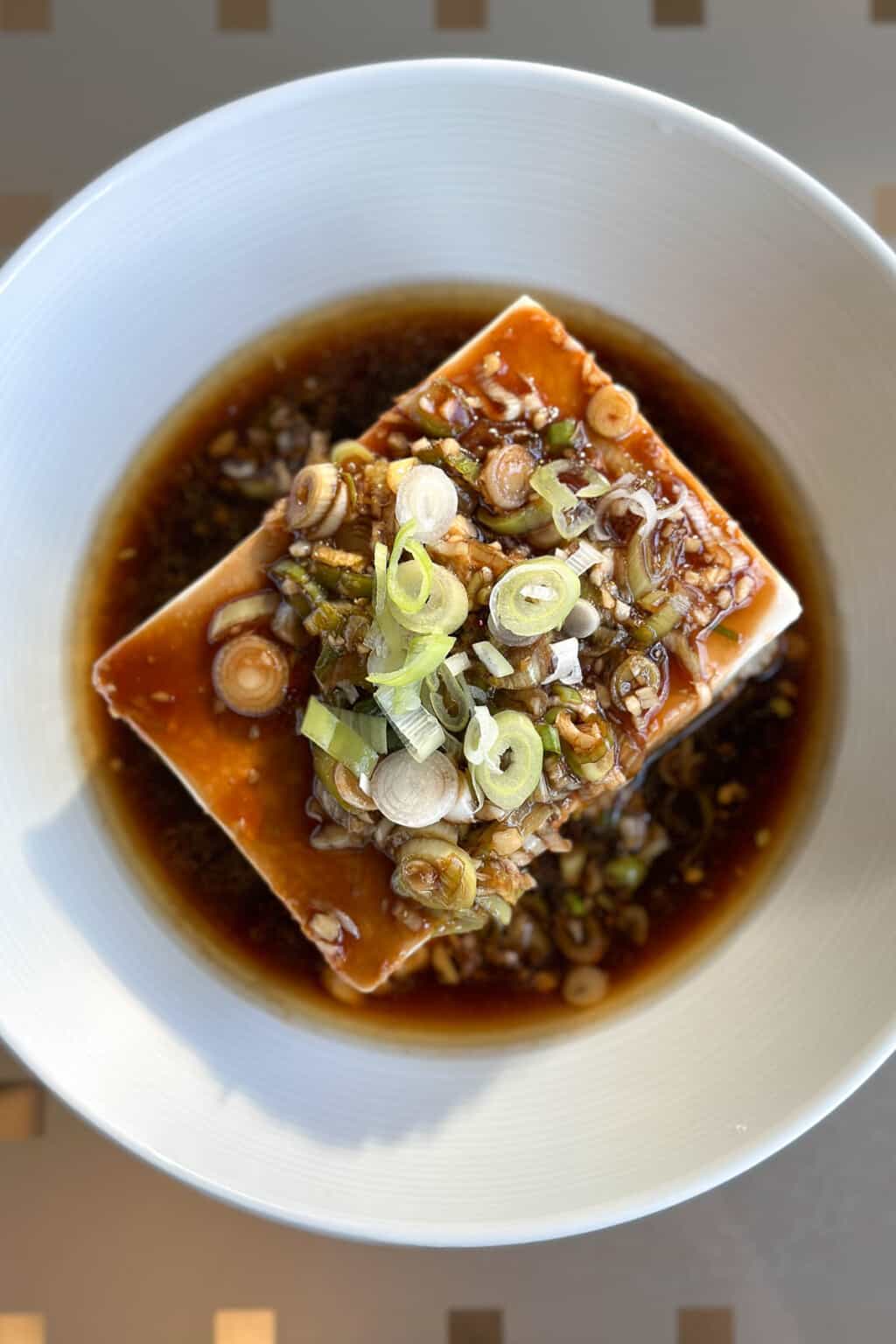 Steamed Tofu - Onolicious Hawaiʻi