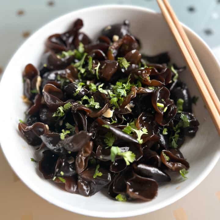 Wood Ear Mushroom Salad - Onolicious Hawaiʻi