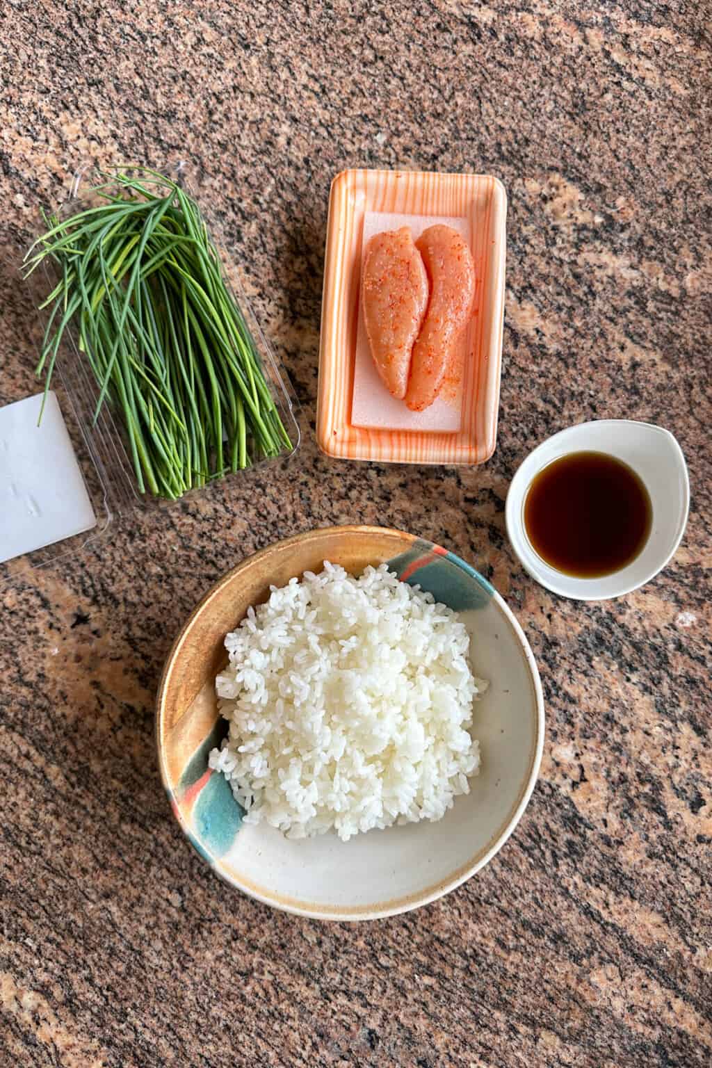 Mentaiko Rice - Onolicious Hawaiʻi