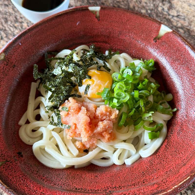 Mentaiko Udon - Onolicious Hawaiʻi