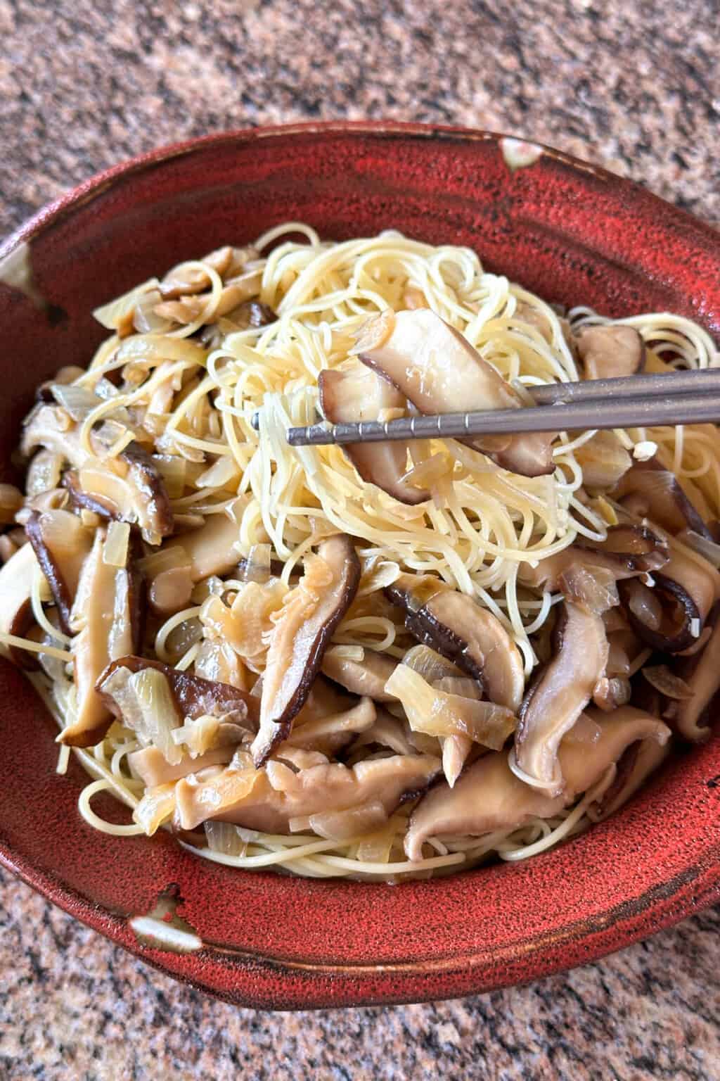 Shiitake Mushroom Pasta - Onolicious Hawaiʻi