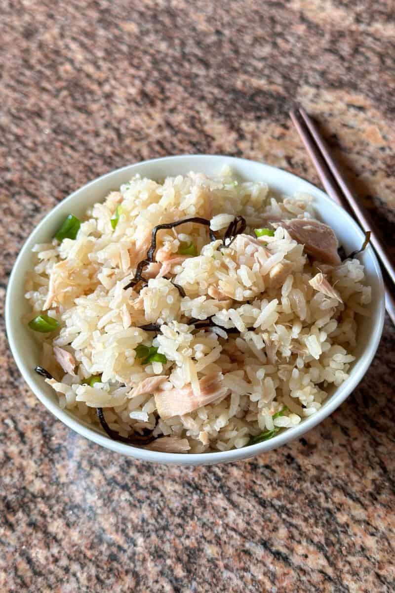Shio Kombu Tuna Rice - Onolicious Hawaiʻi