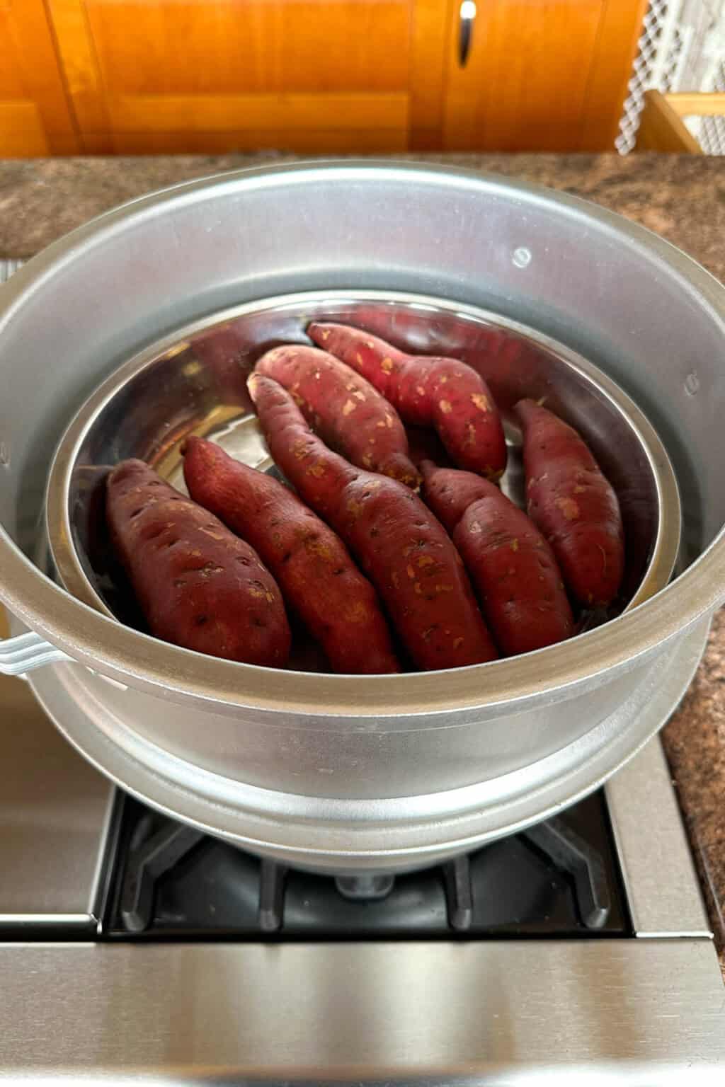 Steamed Sweet Potatoes - Onolicious Hawaiʻi