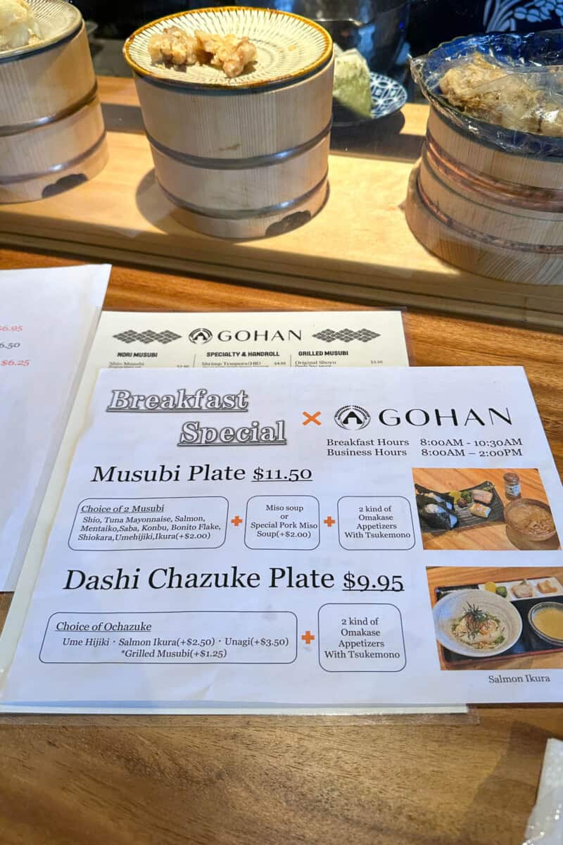 Gohan (Oahu) - Onolicious Hawaiʻi