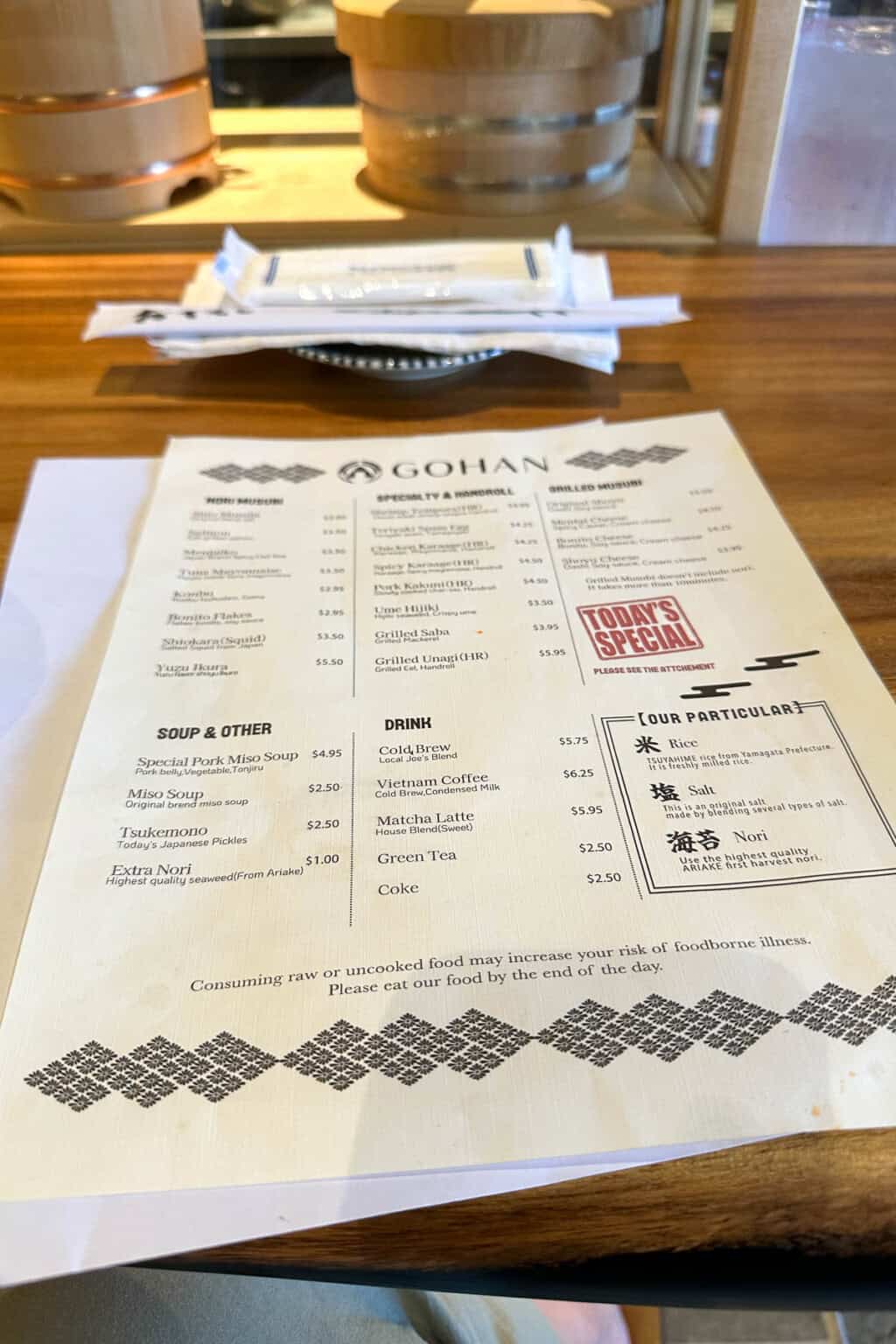 Gohan (Oahu) - Onolicious Hawaiʻi