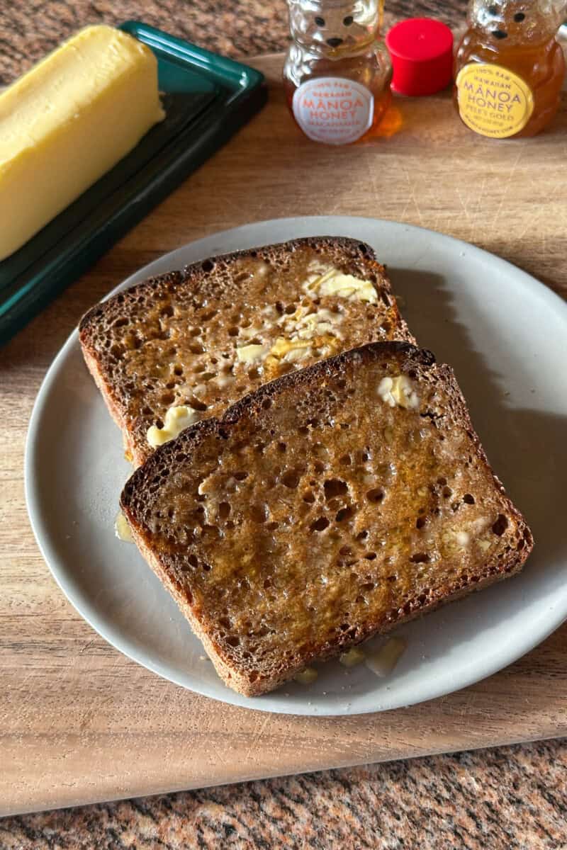 Honey Butter Toast - Onolicious Hawaiʻi