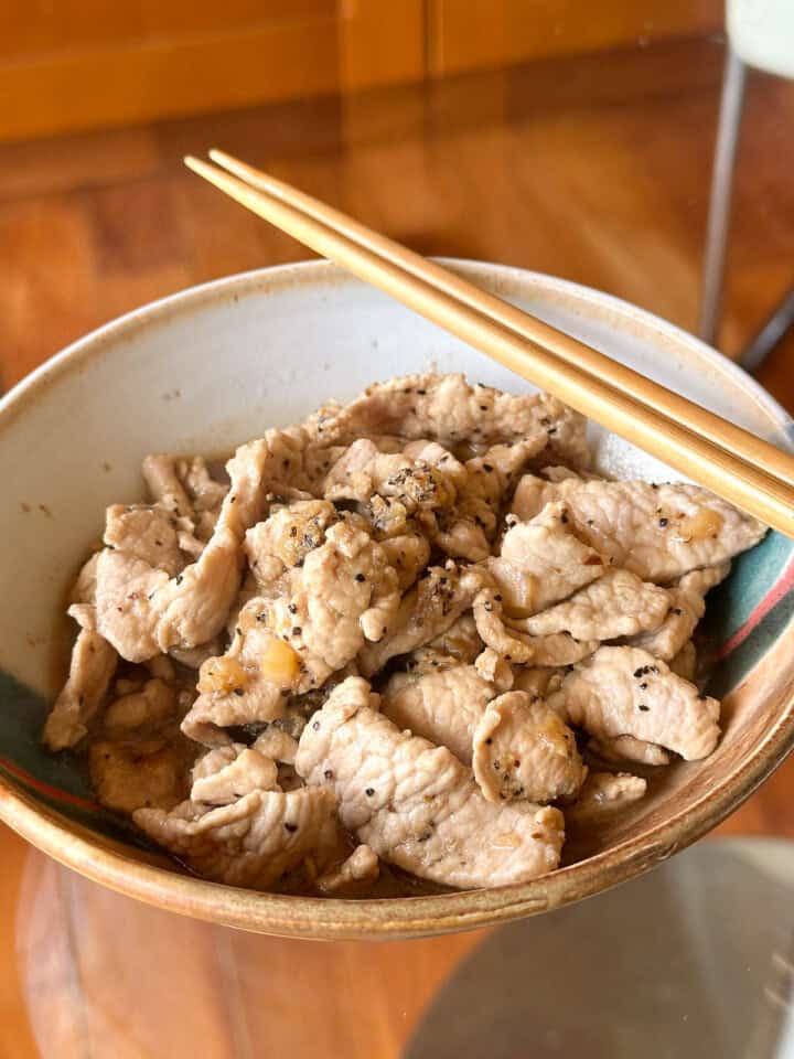 Ground Pork and Tofu - Onolicious Hawaiʻi