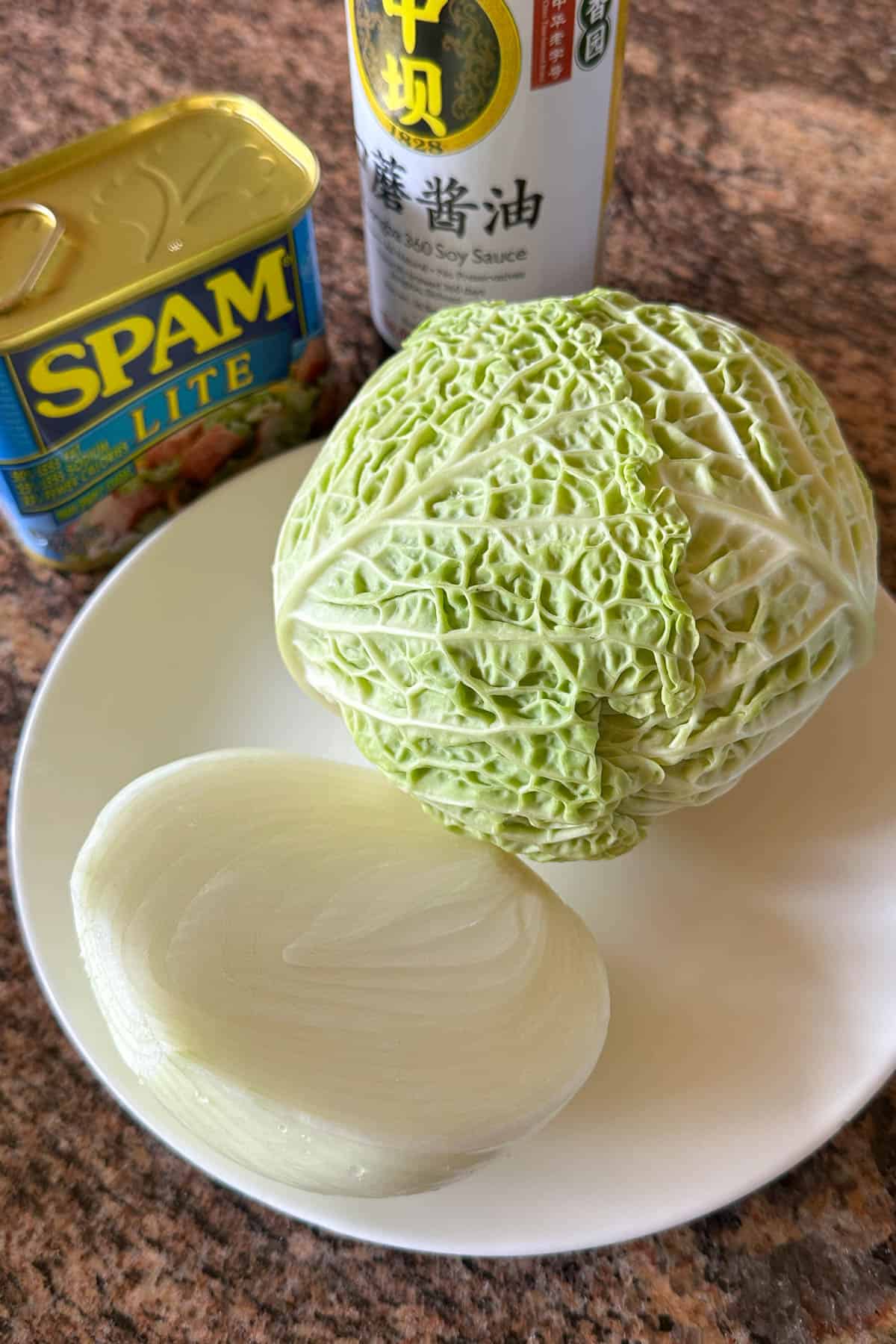 Spam and Cabbage - Onolicious Hawaiʻi